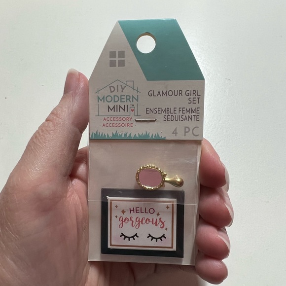 DIY Modern Mini | Toys | Diy Modern Mini Glamour Girl Set For Dollhouse ...